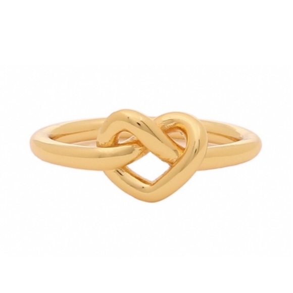 kate spade | Jewelry | Kate Spade Gold Loves Me Knot Ring | Poshmark